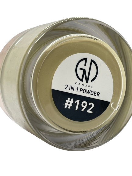 GND Canada® 2-in-1 Nail Powder #192 – 2 oz | Dual-Use, 3–4 Week Wear ...