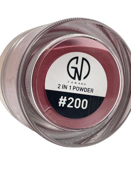 GND Canada® 2-in-1 Nail Powder #200 – 2 oz | Dual-Use, 3–4 Week Wear ...