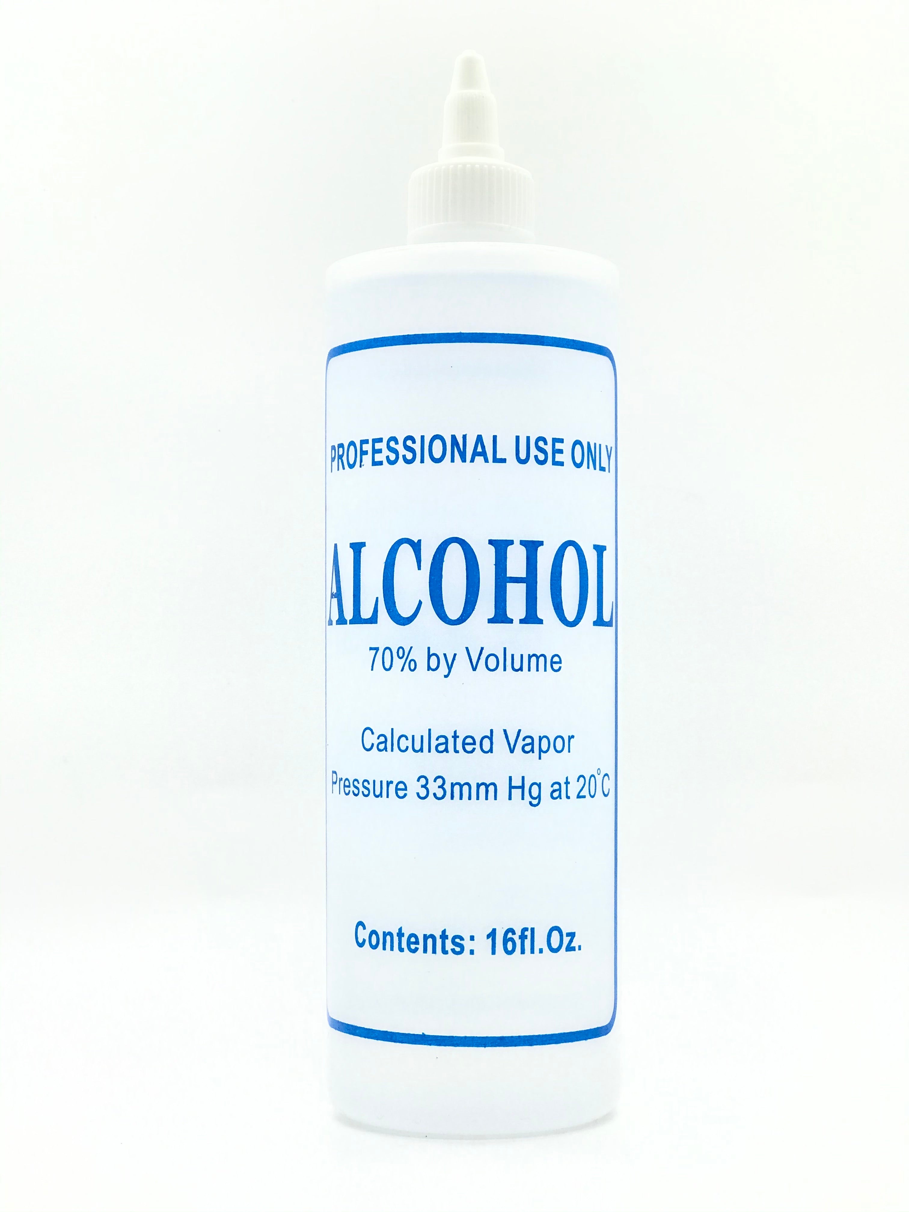 Alcohol Isopropyl | 70%| 99% | 16 oz – CM Nails Supply